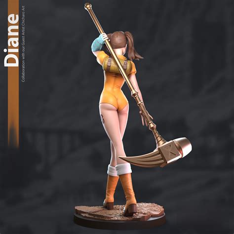 Diane Nsfw Seven Deadly Sins Stl 3d Print Files My Stl
