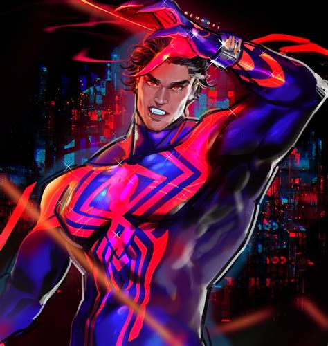 Miguel O Hara And Spider Man Marvel And More Drawn By Emooti Danbooru