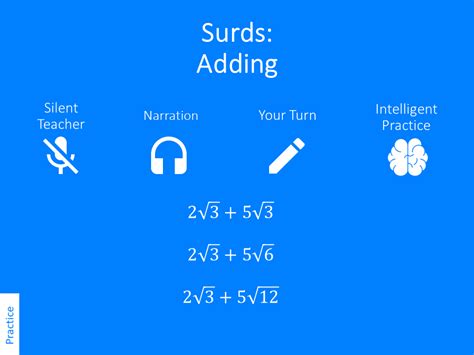Adding Surds Variation Theory