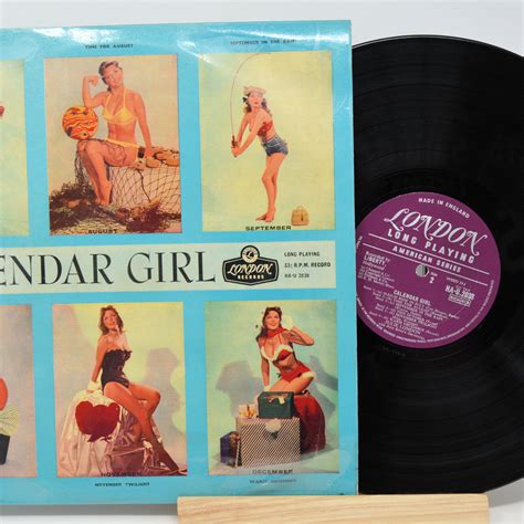 Julie London Calendar Girl Vinyl Record Album Lp Original Uk