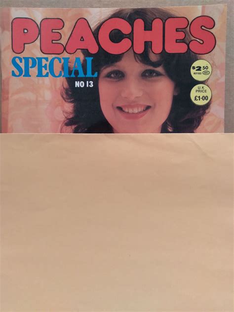Vintage Magazine Peaches 1978 Roberta Pedon 8 Pgs Rare 4773454712