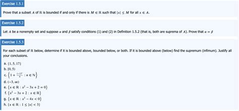 solved please explain each step exercise 1 5 1prove that a