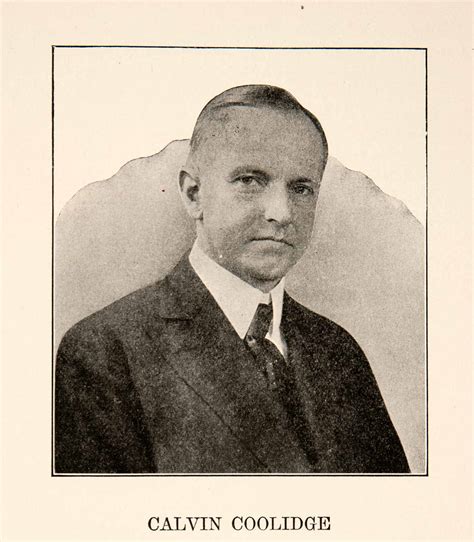 1929 Print Portrait Calvin Coolidge President United States America Xg Period Paper Historic
