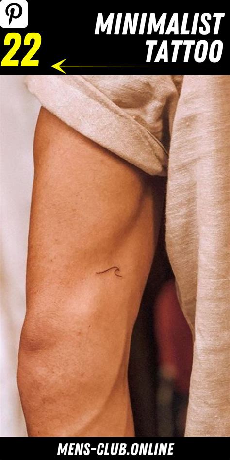 Minimalist Tattoo Ideas For Men Embracing Simplicity And Style