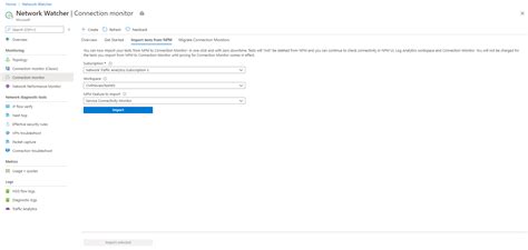 Migrate To Connection Monitor From Network Performance Monitor Azure Network Watcher
