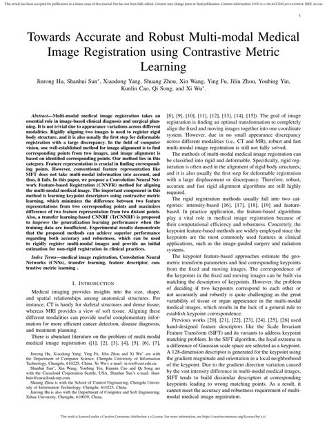 Pdf Towards Accurate And Robust Multi Modal Medical Image