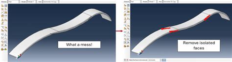 Geometry Cleanup In Abaqus Cae From A Mess To A Mesh Fidelis