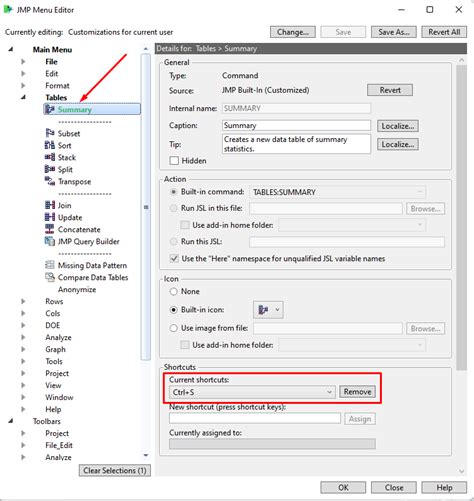Solved Shortcut Keys Jmp User Community