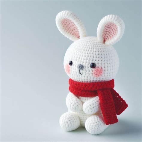 Softest Crochet Snow Bunny Pattern For Free Clairea Belle Makes