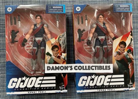 Gi Joe Classified Series Tomax 44 And Xamot 45 6 Set New 4601932105