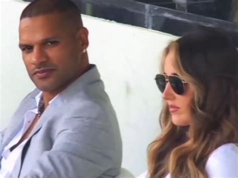 Shikhar Dhawan With New Girlfriend Cricketer Spotted With Mystery