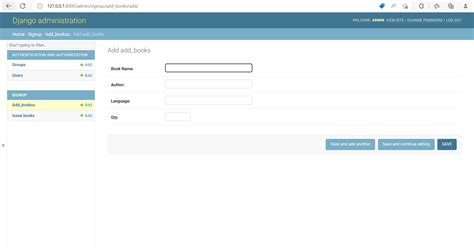 Github Deepanshu 64bitlibrary Management System Using Django