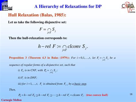 Ppt Reformulations Relaxations And Cutting Planes For Linear Generalized Disjunctive
