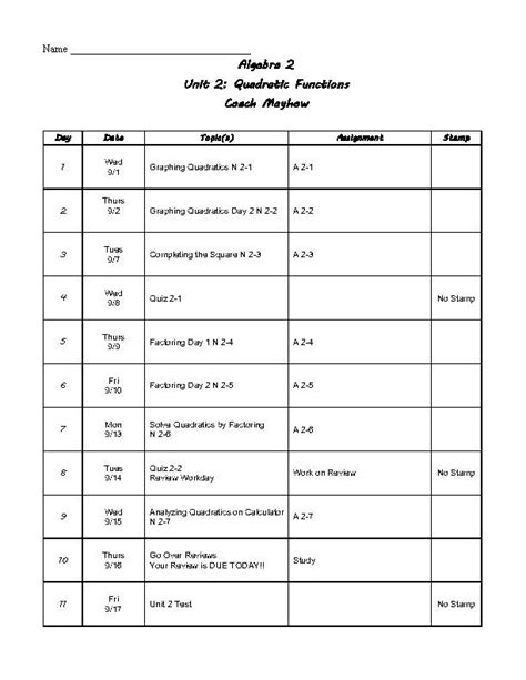 Free Algebra 2 Assignment Download Free Algebra 2 Assignment Png Images Free Worksheets On