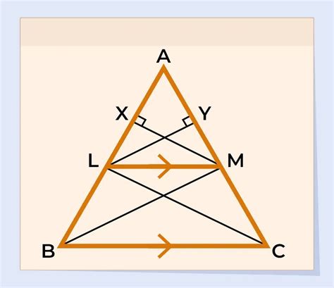 Basic Proportionality Theorem BPT Class Proof And Examples GeeksforGeeks