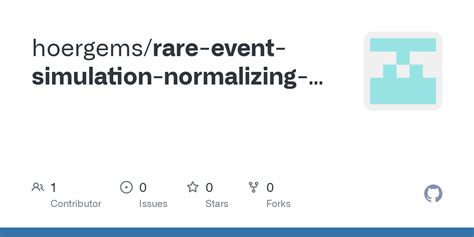 Github Hoergemsrare Event Simulation Normalizing Flows