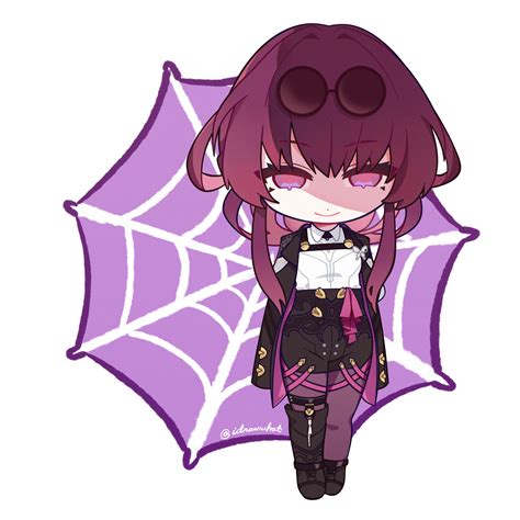 Kafka Chibi 🕷️🕸️ R Honkaistarrail
