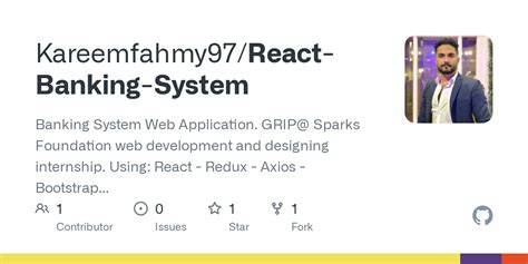 Github Kareemfahmy React Banking System Banking System Web Application Grip Sparks