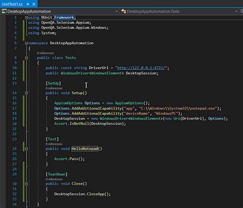 Windows Desktop Application Test Automation With Winappdriver And Net