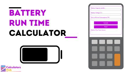 Battery Run Time Calculator