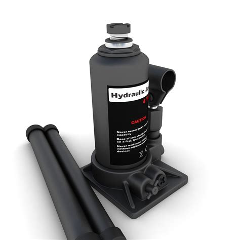 유압 병 잭 3d 모델 19 Max Fbx Obj 3ds Free3d