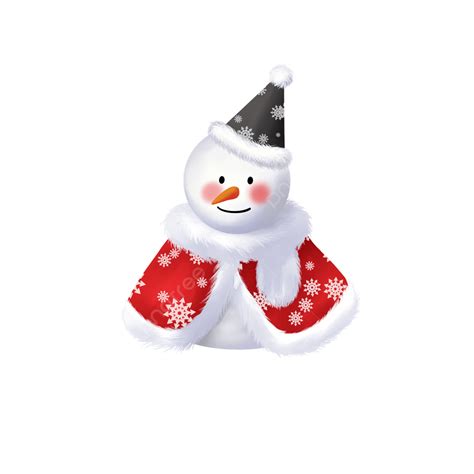 卡通雪人 雪人剪貼畫 卡通剪貼畫 動畫片素材圖案，psd和png圖片免費下載