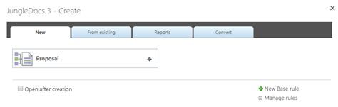 Using Global Rules Jungledocs 365 Documentation