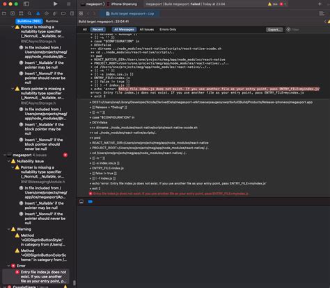 Entry File Indexjs Does Not Exist If You Use Another File As Your