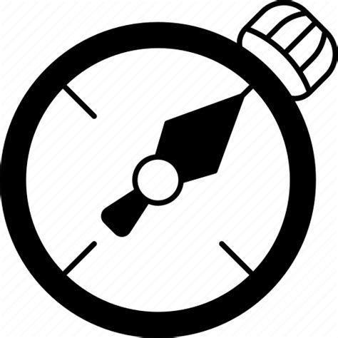 Compass Navigation Direction Nautical Orientation Icon Download