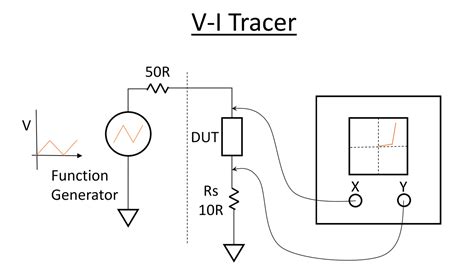Diode Curve Tracer Schematic