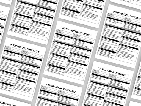 Comprehensive Offboarding Checklist Hr Template For Efficient Etsy Australia