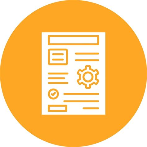 프로젝트 관리 아이콘 프리미엄 벡터