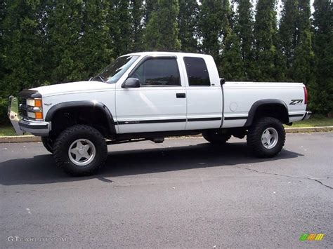 1997 Olympic White Chevrolet Ck K1500 Silverado Extended Cab 4x4 11050858 Photo 5 Gtcarlot