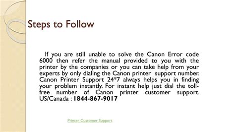 Ppt How To Fix Canon Printer Error Code 6000 Powerpoint Presentation