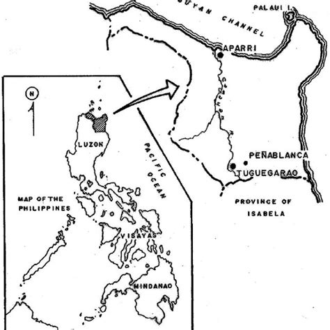 Map Of Northeastern Luzon Courtesy Of Download Scientific Diagram