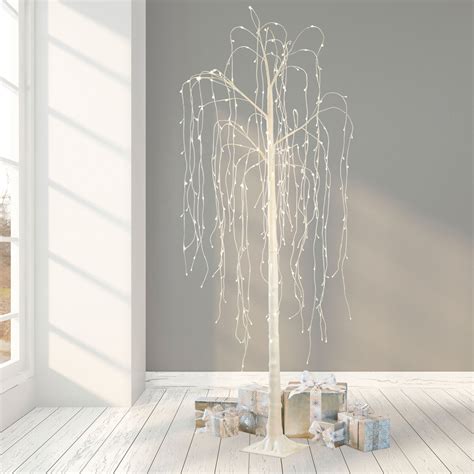 7ft 2 1m Indoor Outdoor Twinkle Willow Tree With 288
