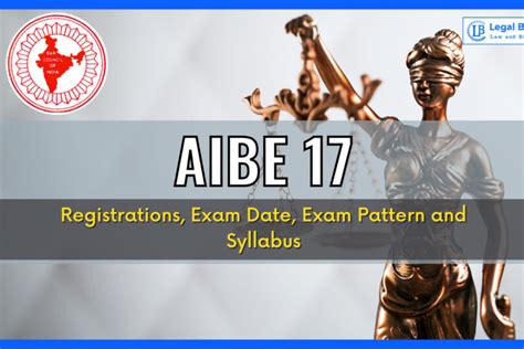 Aibe Xvii Registration Begins Exam Date Exam Pattern And Syllabus Legal 60