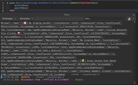 Is It Safe To Send The Client A String That Is ~35 Million Characters Long Scripting Support