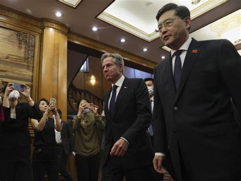 АНУ ын төрийн нарийн бичгийн дарга БНХАУ ын Гадаад харилцааны сайд нар яриа хэлэлцээг