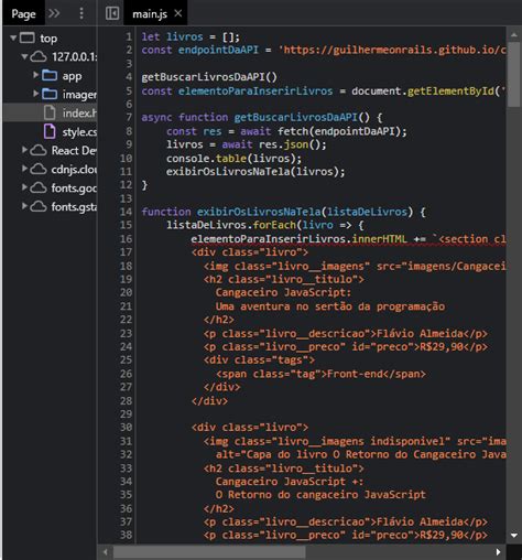 [bug] estou com um problema apontado pelo console no projeto no