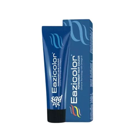 Eazicolor Permanent Hair Color Chroma Technology With Omega 9 Tube 60