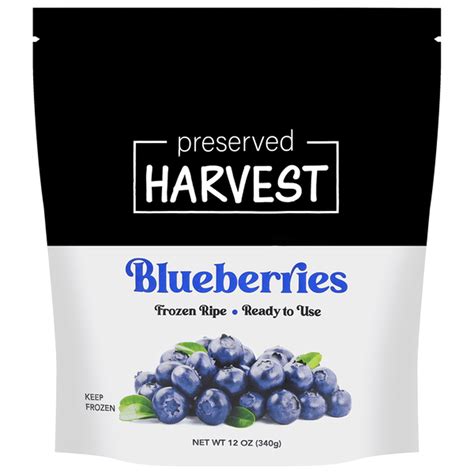 Preserved Harvest Blueberries 12 Oz Delivery Or Pickup Near Me