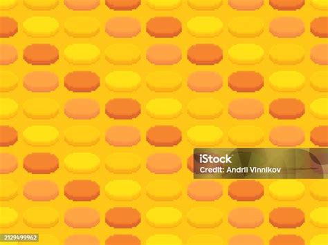 픽셀 금화로 완벽 한 패턴 80년대와 90년대 복고풍 게임의 8비트 그래픽 스타일의 3d 금화 월페이퍼 배너 및 포스터를 위한 디자인 벡터 일러스트 레이 션 3차원 인쇄에