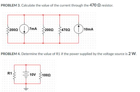 Solved PROBLEM Calculate The Value Of The Current Chegg