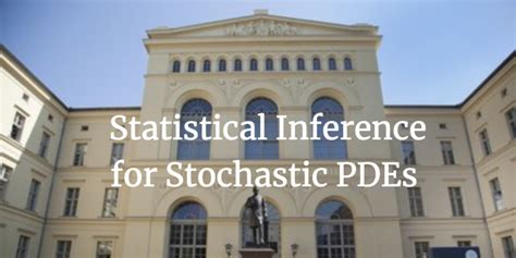 Statistical Inference For Stochastic Pdes Registration Open