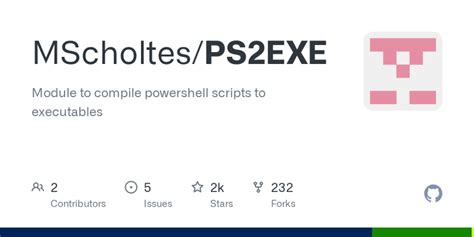 Github Mscholtesps2exe Module To Compile Powershell Scripts To Executables Avishy Nahari