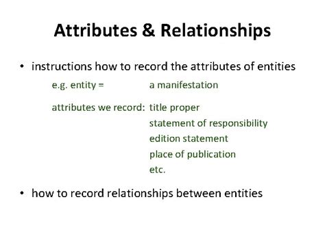 Demystifying Rda Similarities And Differences Between Aacr And