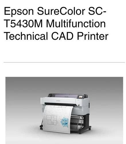 Epson Cad Multifunction Printer At ₹ 260000 Epson Large Format