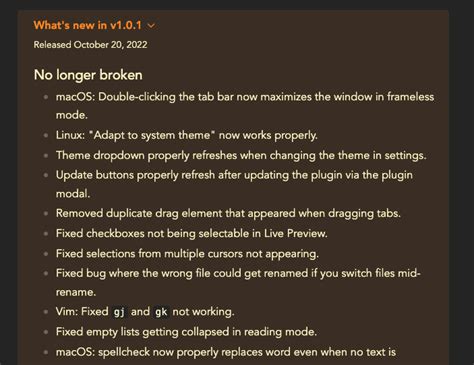 Making A Callout Just Like In The Release Notes Help Obsidian Forum