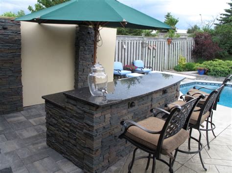 How To Build An Outdoor Stone Bar At Danelle Perez Blog